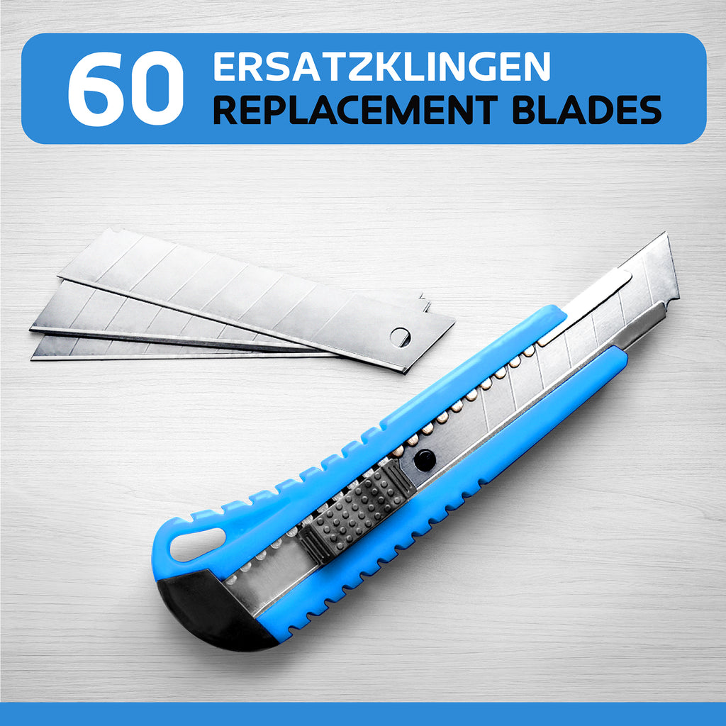 60 Cuttermesser Klingen - Silber – Effektwerk
